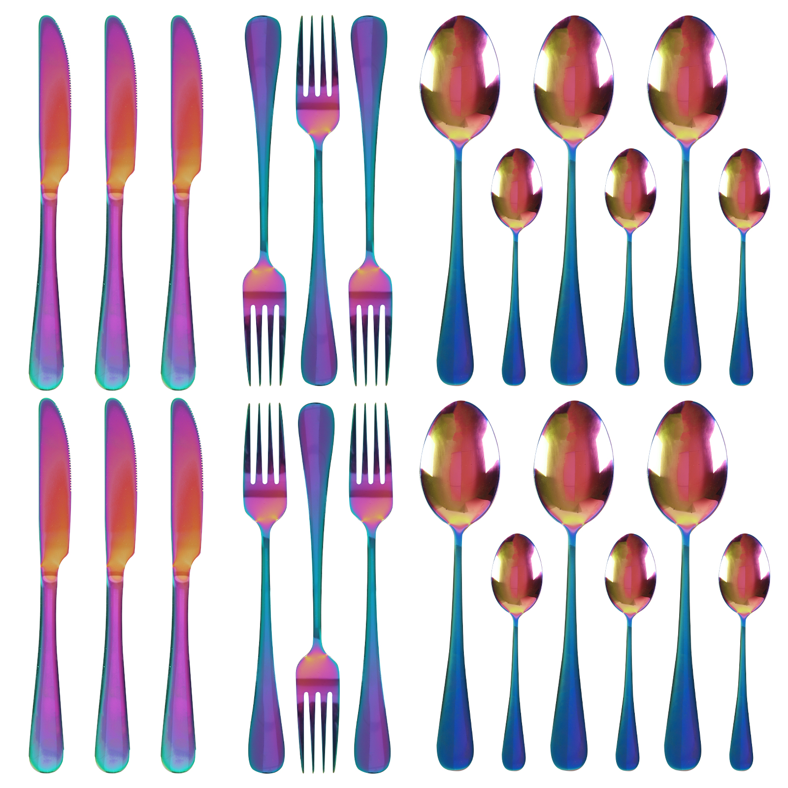 High-end tableware 24 piece set - CJdropshipping