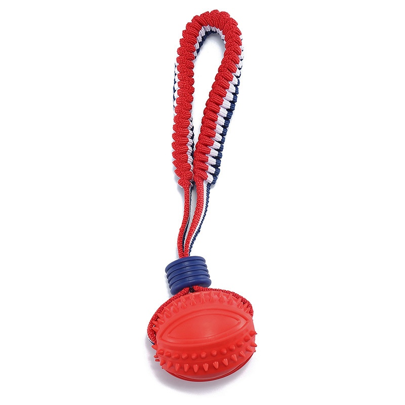 Interactive Dog Toy Ball Interactive Teether With Rope Dog Ball Pet ...