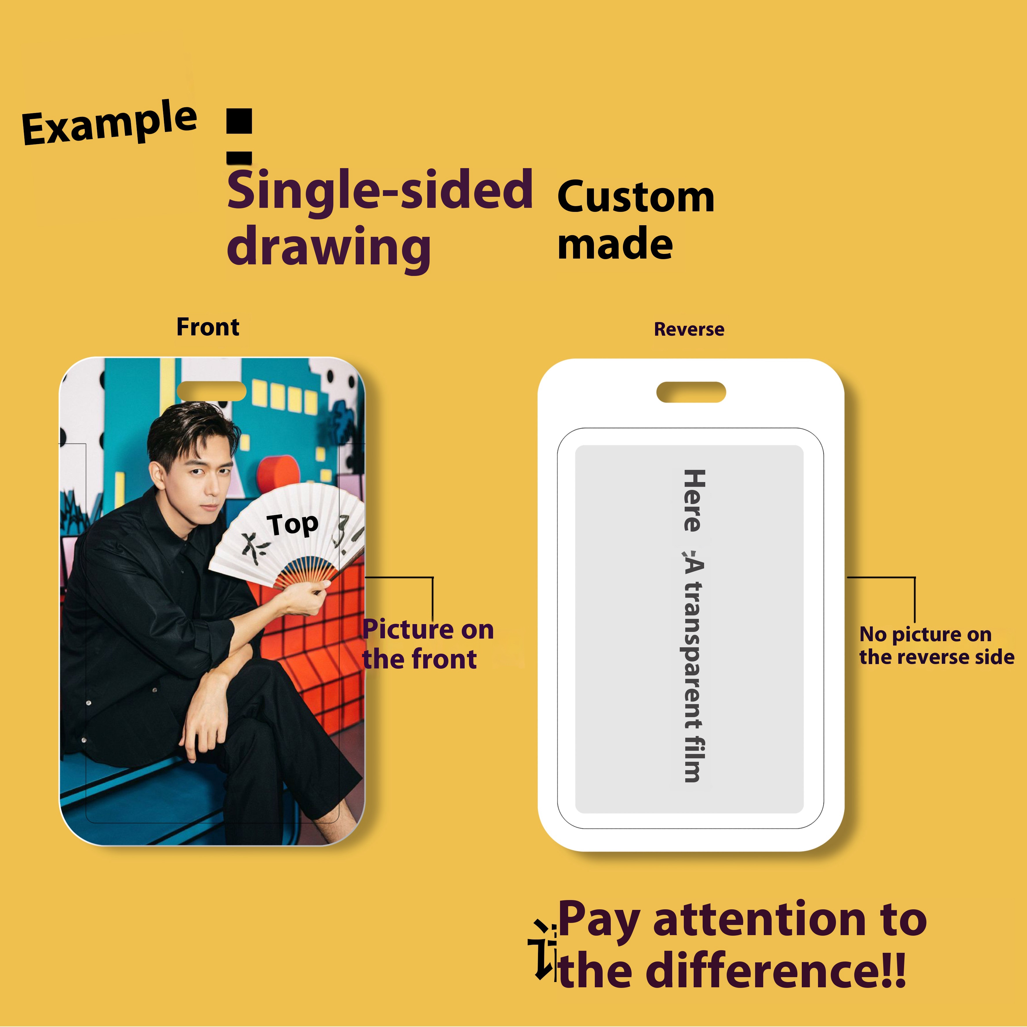 Customized Work Permit Card Holder - CJdropshipping