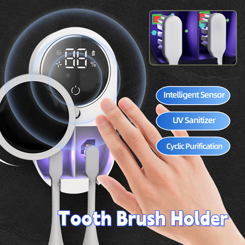 Tooth Brush Holder Sanitizer Uv Toothbrush Sanitizer Toothpaste ...